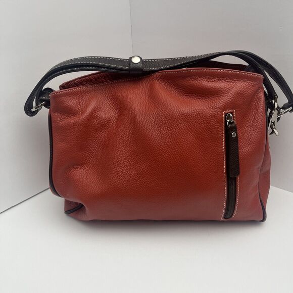 Vera Pelle | Bags | Vera Pelle Leather Tote Bag Made In Italy | Poshmark